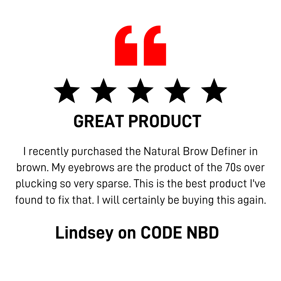 The game changer for naturally defined brows – CODE Beautiful